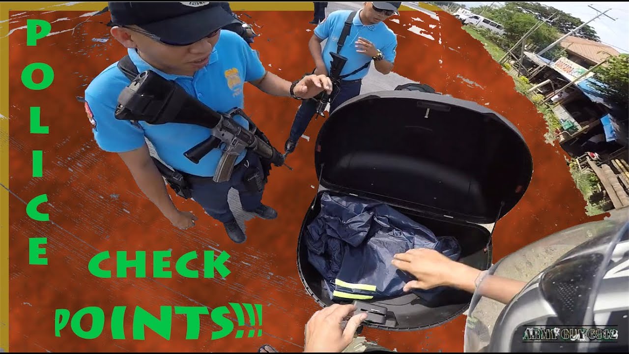 Police Checkpoint & Safety in Mindanao - YouTube