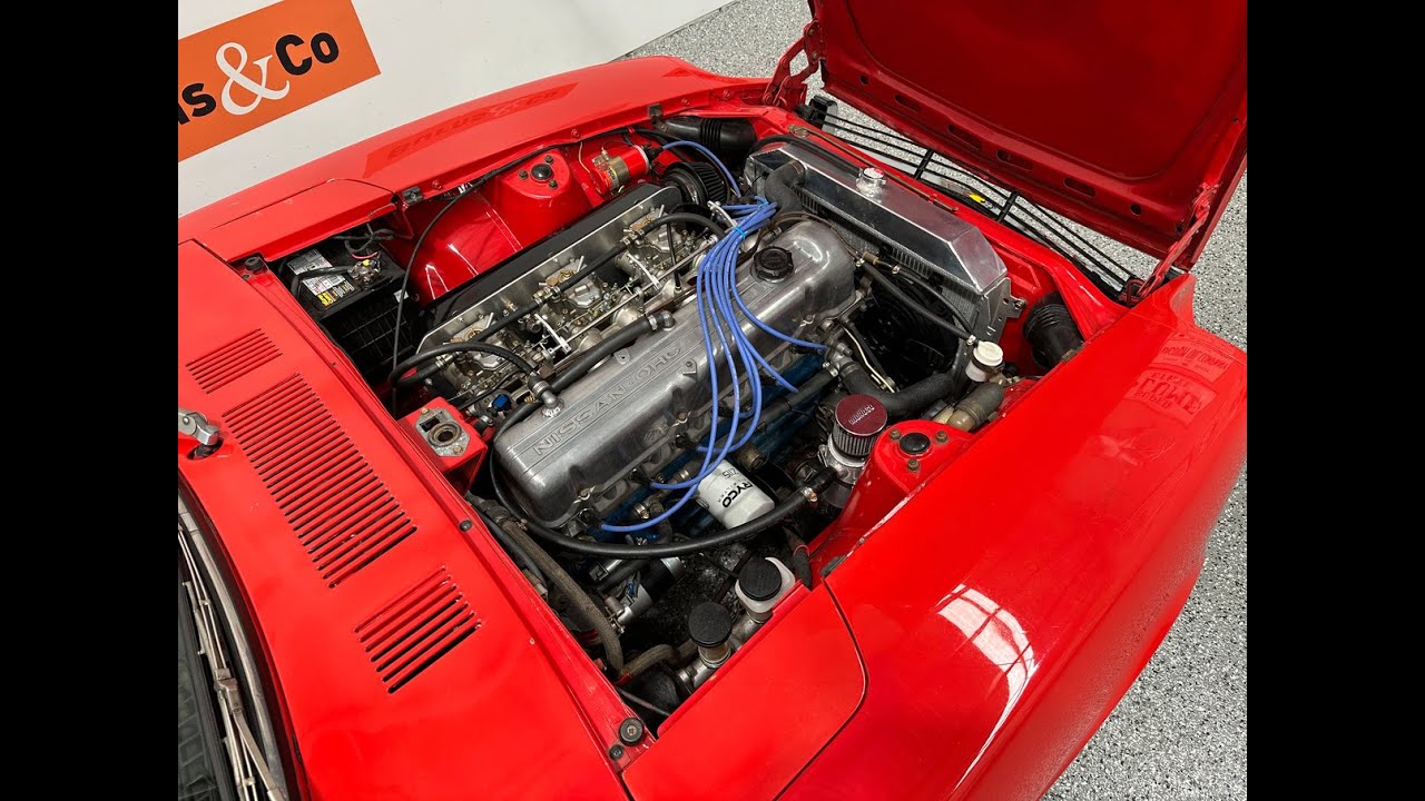 1970 Datsun 240Z Build No 566 - Engine Video - YouTube