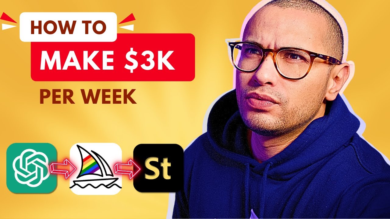 How to Make Money with AI Generated Stock Photos - YouTube