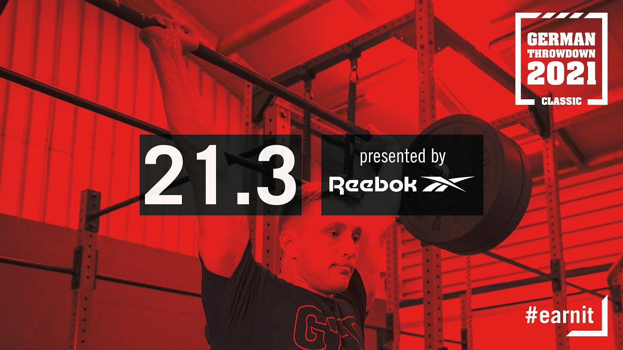 Qualifier 21.3 A&B - CrossFit® German Throwdown Classic 2021 - YouTube