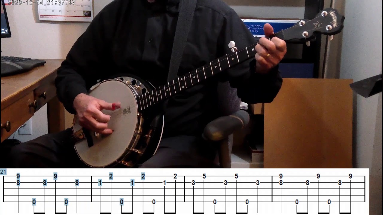 Forward Roll Banjo Lesson - Cherokee Shuffle - Deering Midnight Special ...