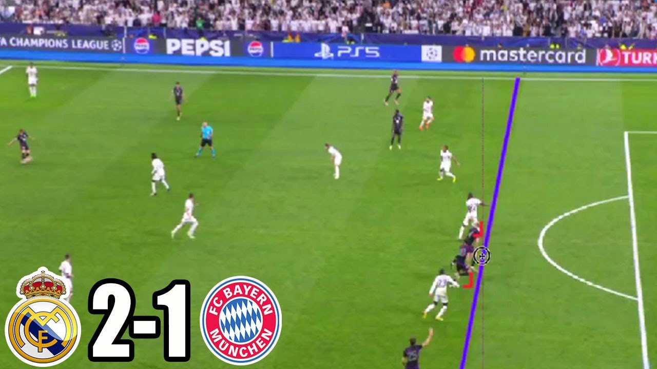 Shocking Referee Mistake I Real Madrid 2-1 Bayern Reaction Post Match ...