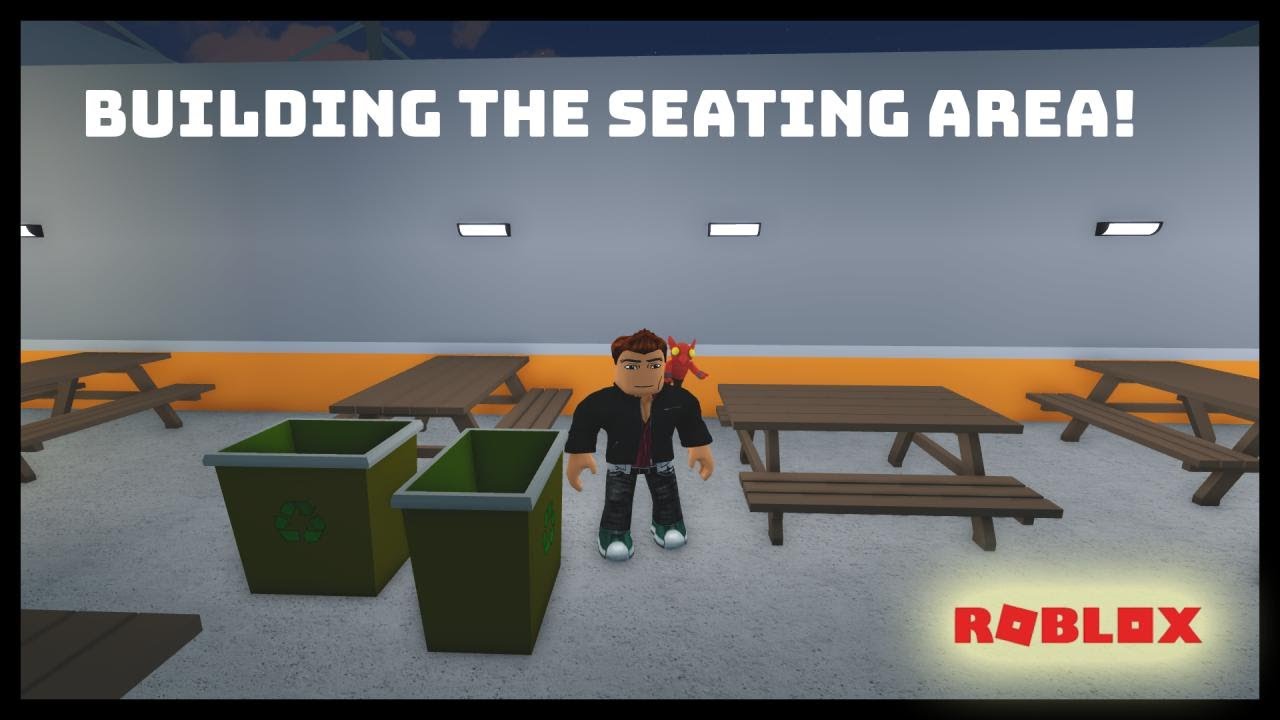 BUILDING A NEW CAFETERIA! SEATING! | Roblox My Prison - YouTube