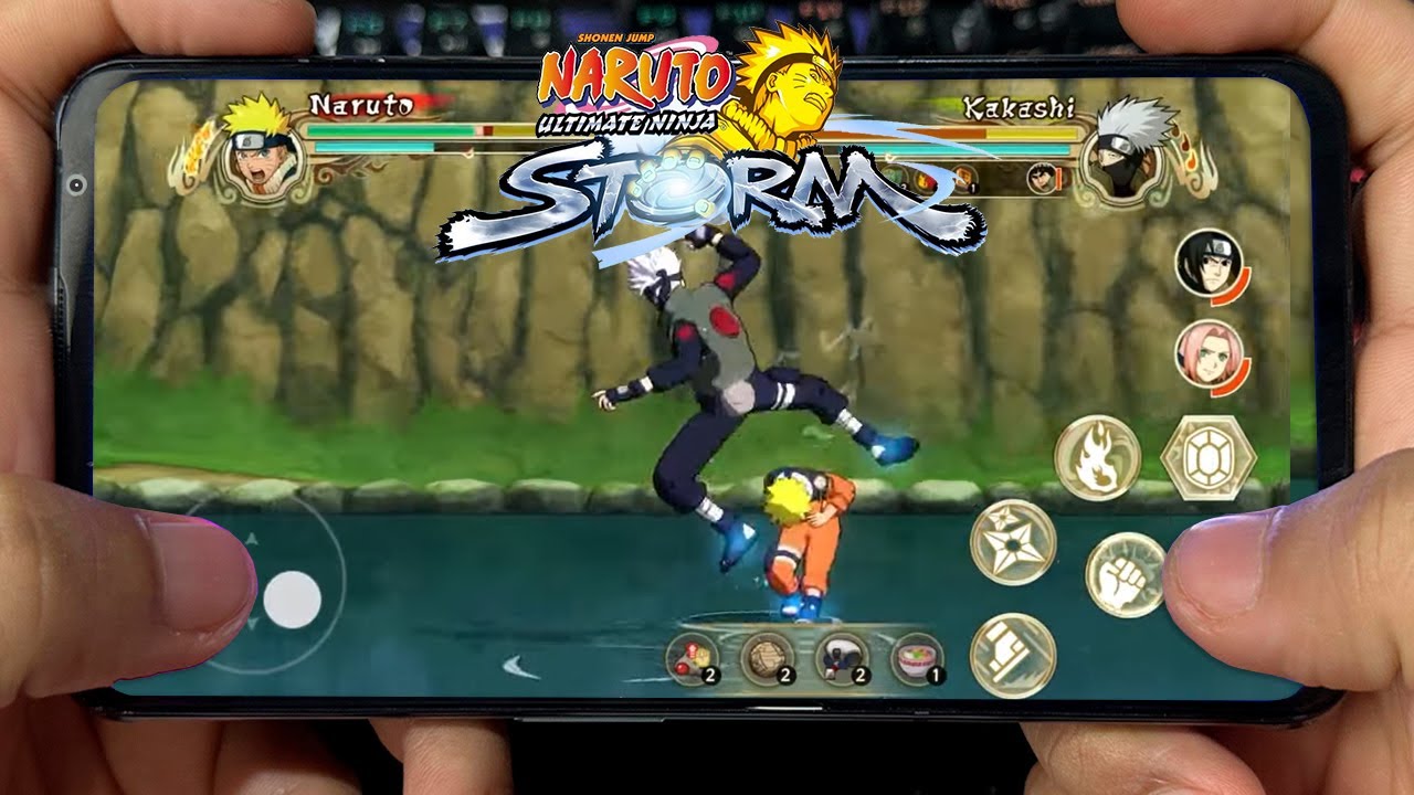 FINALMENTE NARUTO ULTIMATE NINJA STORM MOBILE OFICIAL - YouTube