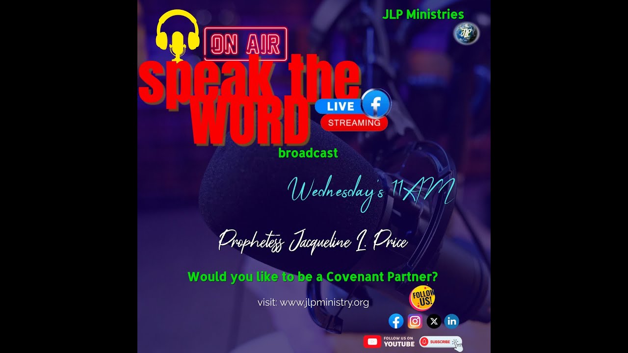 Speak The WORD Broadcast - YouTube