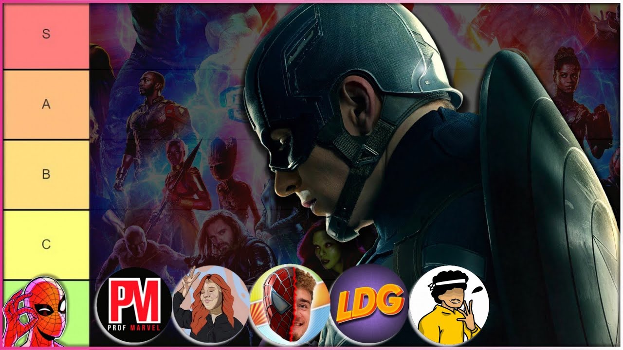 ON CLASSE LES PERSOS DU MCU ft. Prof Marvel, Jordan Universe, Les ...