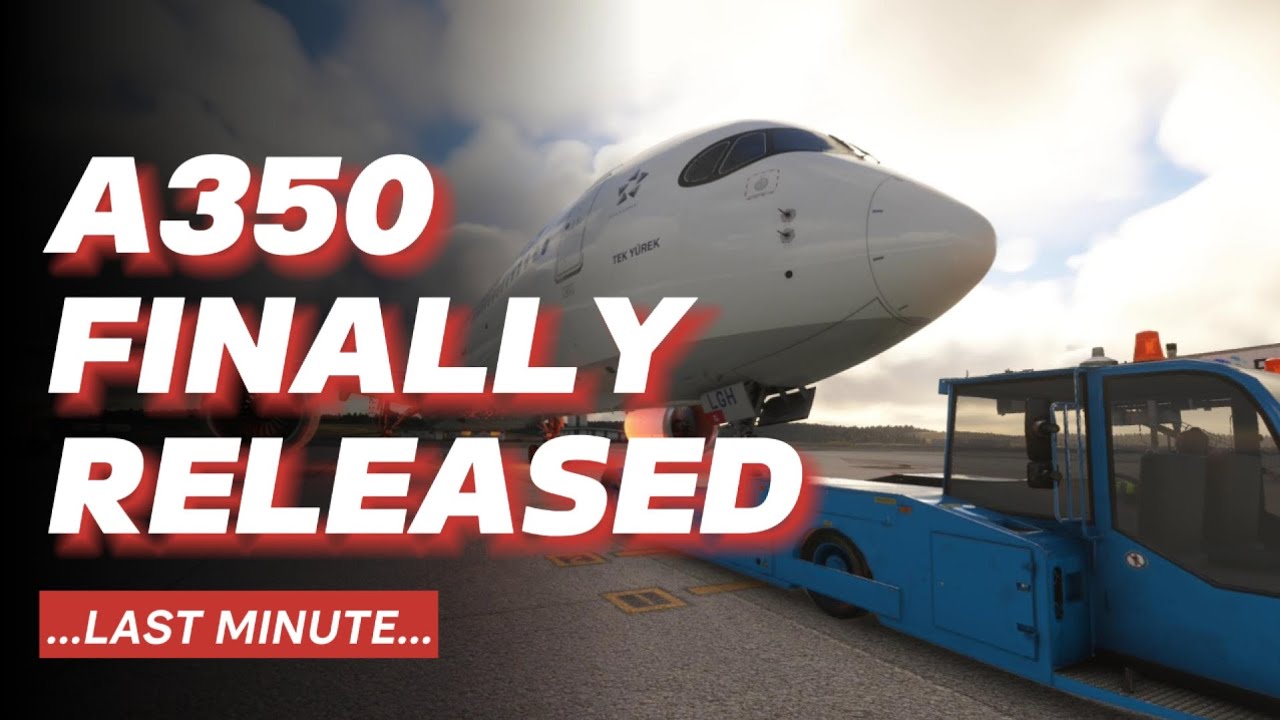 INIBUILDS A350 TEST FLIGHT "HIGHLIGHTS" - YouTube