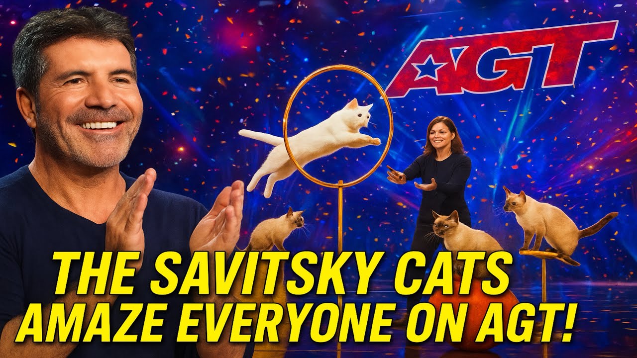 The Savitsky Cats Amaze Everyone on America’s Got Talent | Simon Cowell ...