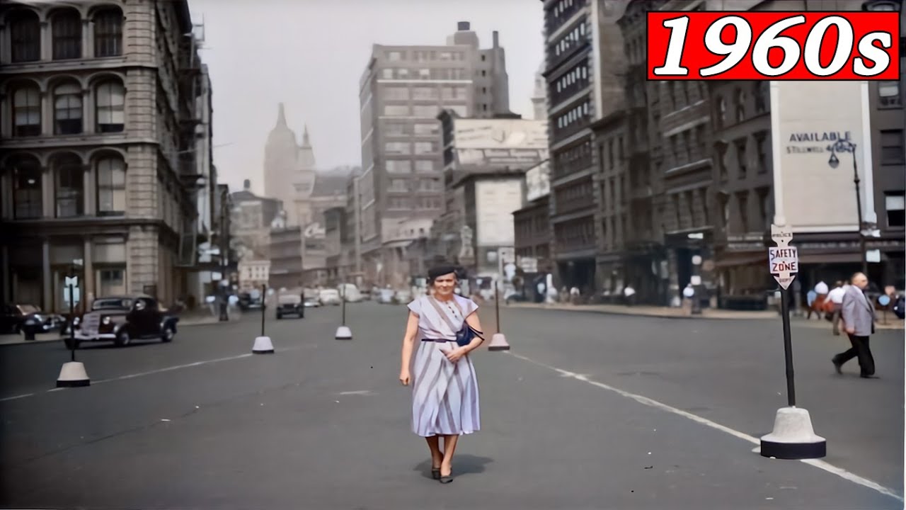 Stunning Colorized Photos That Show Life In America in 1950s and 1960s ...