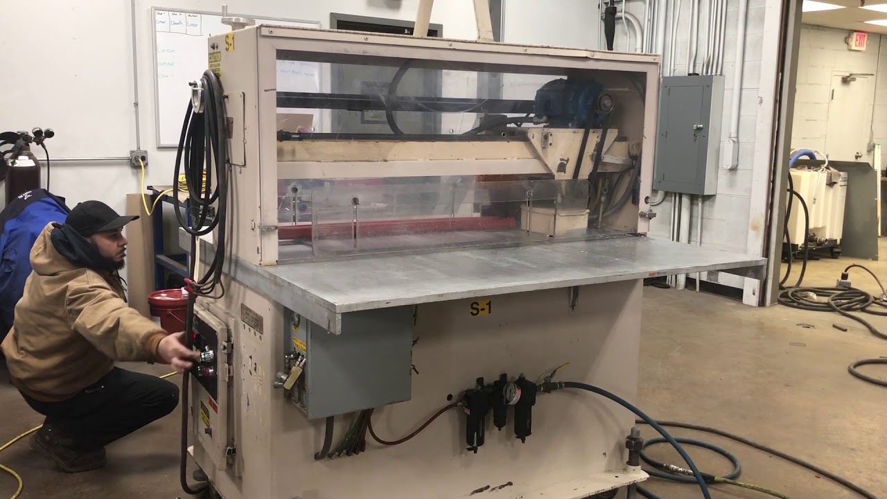 Stock Number 18085A 30" Wide RDN Model C430 Crosscut Saw - YouTube