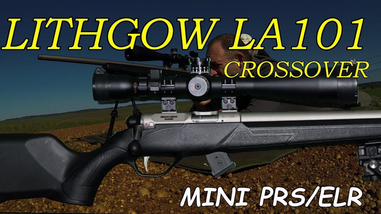 LITHGOW LA101 Crossover .22LR (mini PSR/ELR series) - YouTube