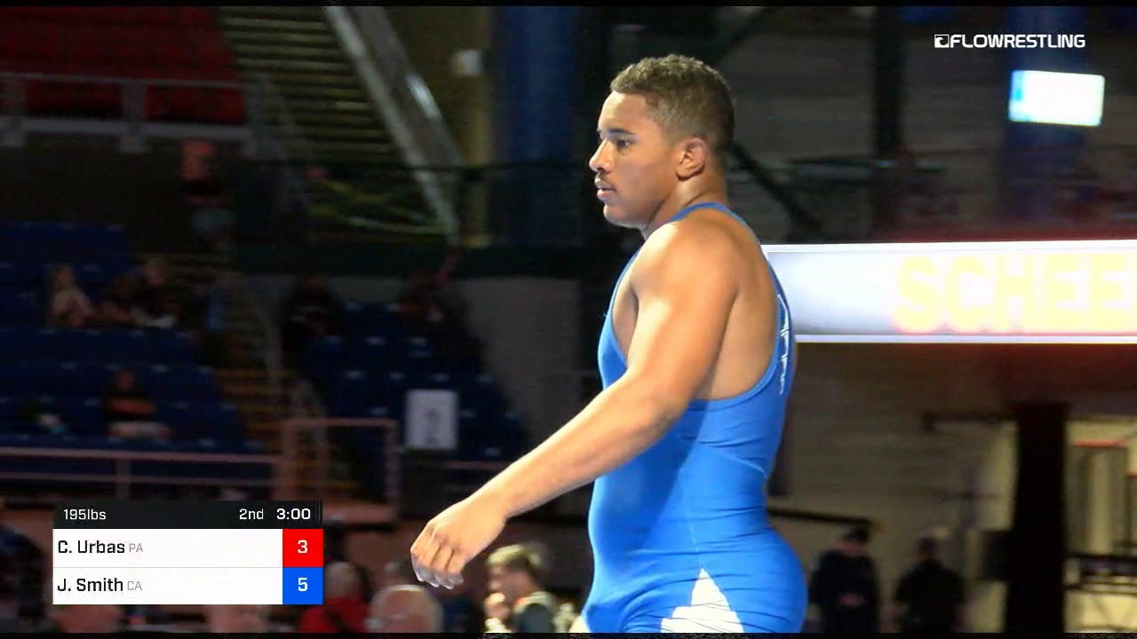 195 Lbs Final Cole Urbas Pennsylvania Vs Jonovan Smith California - YouTube