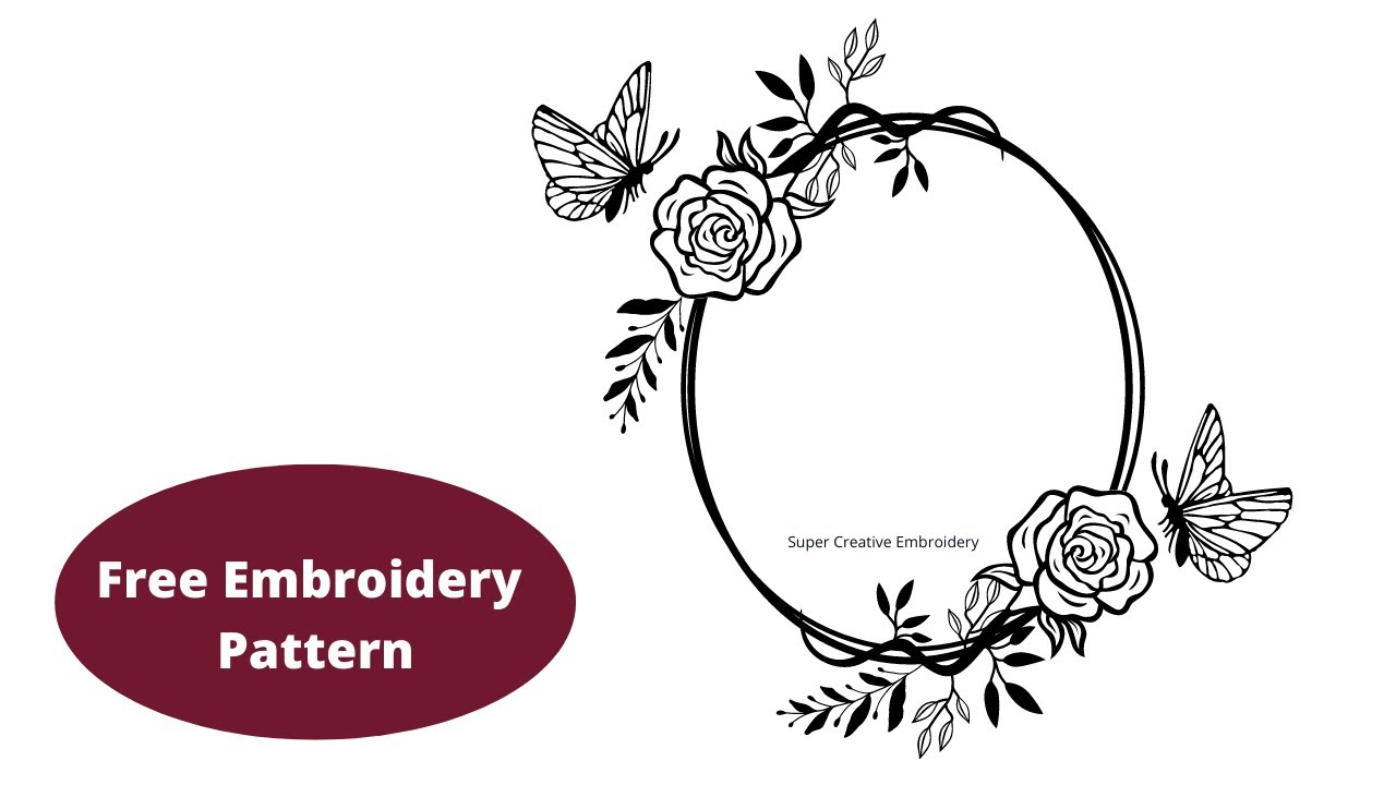 Amazing Rose Flower Hand Embroidery Design / Super Creative Embroidery ...