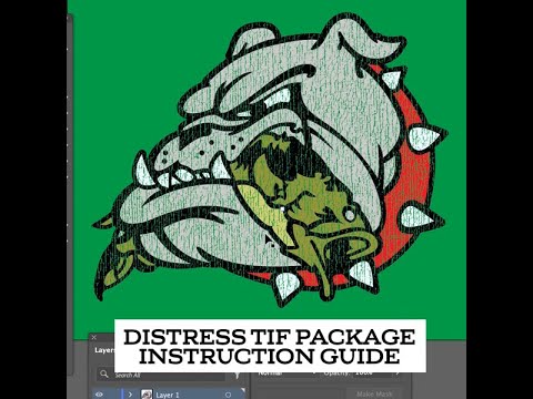 Distress Tif Package instructions - YouTube