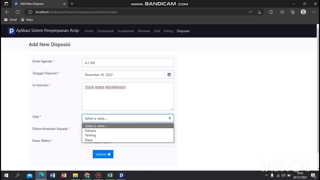 Tutorial PHPRad - Membuat Aplikasi Sistem Arsip | Bagian 2 - YouTube