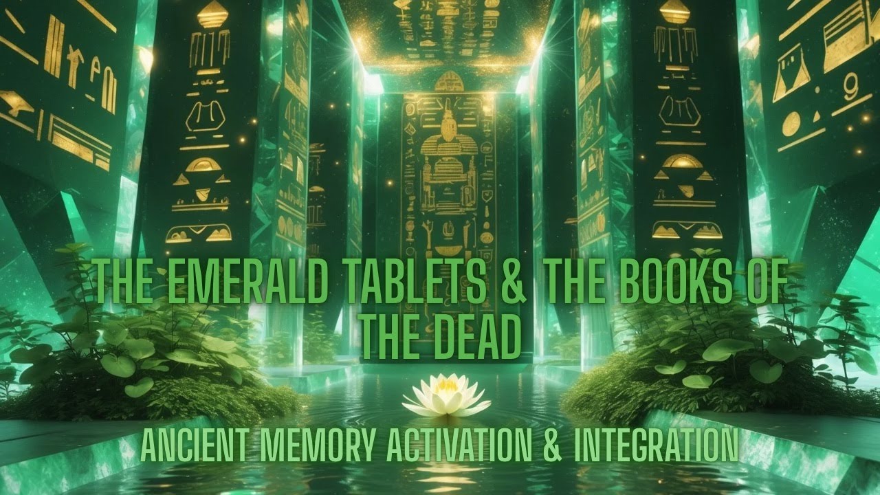 The Emerald Tablets & The Books of the Dead Will Help Activate Your ...
