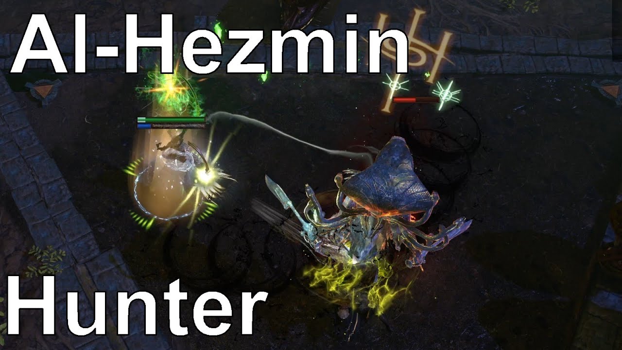 Al-Hezmin - Hunter Elderslayer - Conquerors of the Atlas (Path of Exile ...