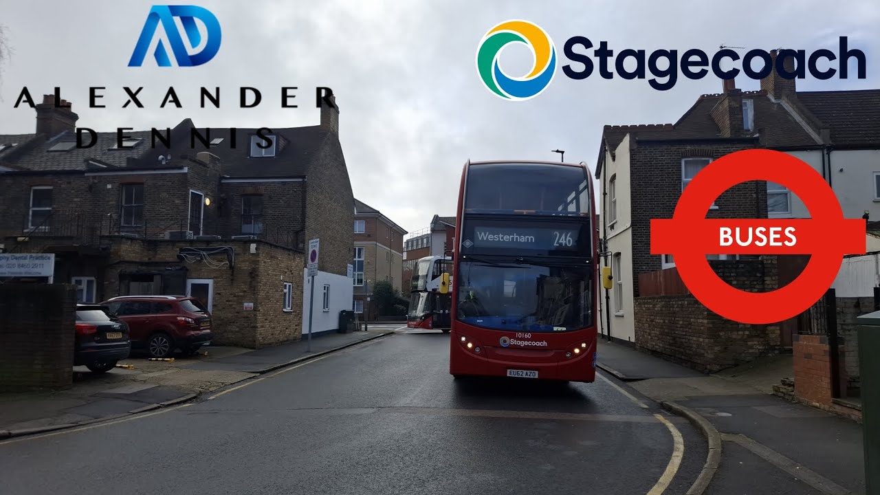 Stagecoach London: 246 from Bromley North to Westerham Via Keston ...