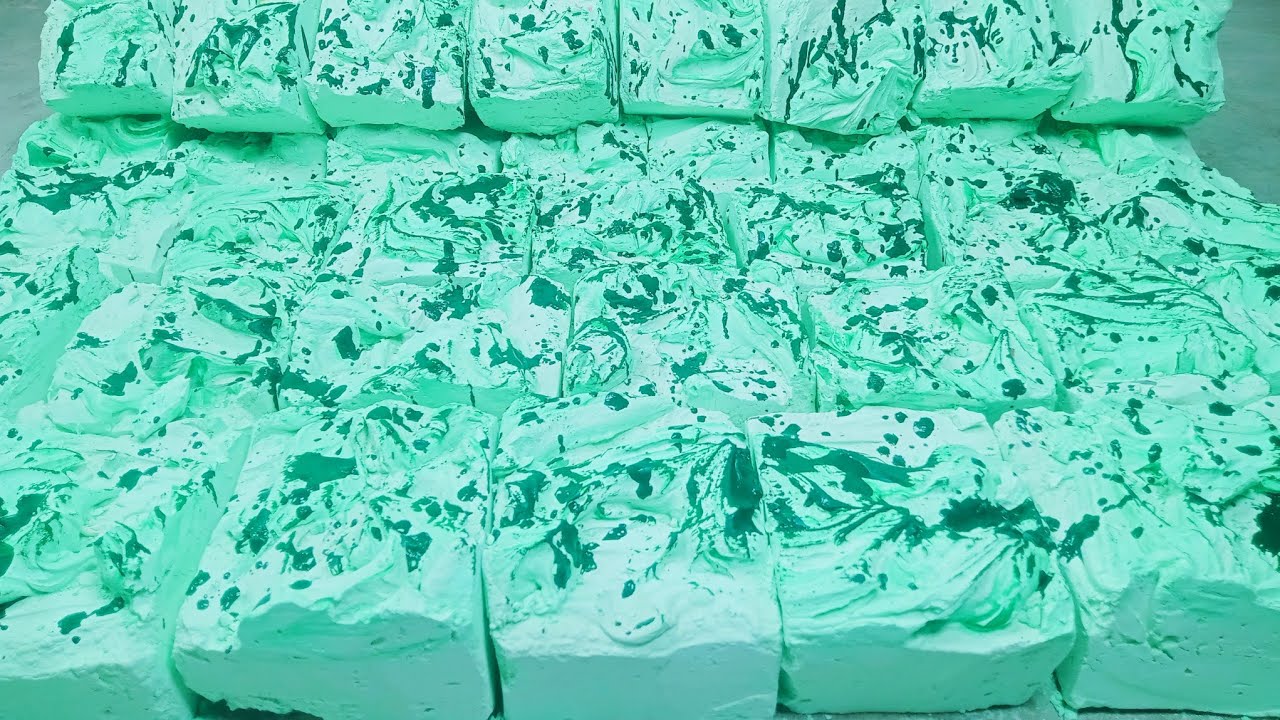 Lime green Thick gymchalk crunchy | crispy | relaxing | oddly ...