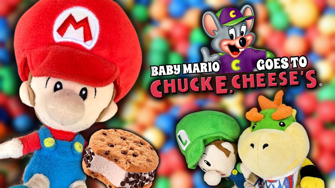 Baby Mario Goes To Chuck E. Cheese! - YouTube
