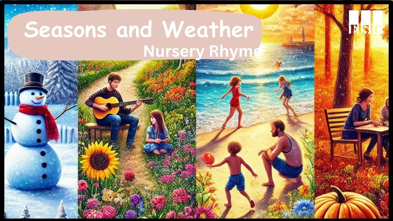 🌟🎶 Seasons and Weather Song for Preschoolers 🎶🌟, Nursery Rhyme - YouTube