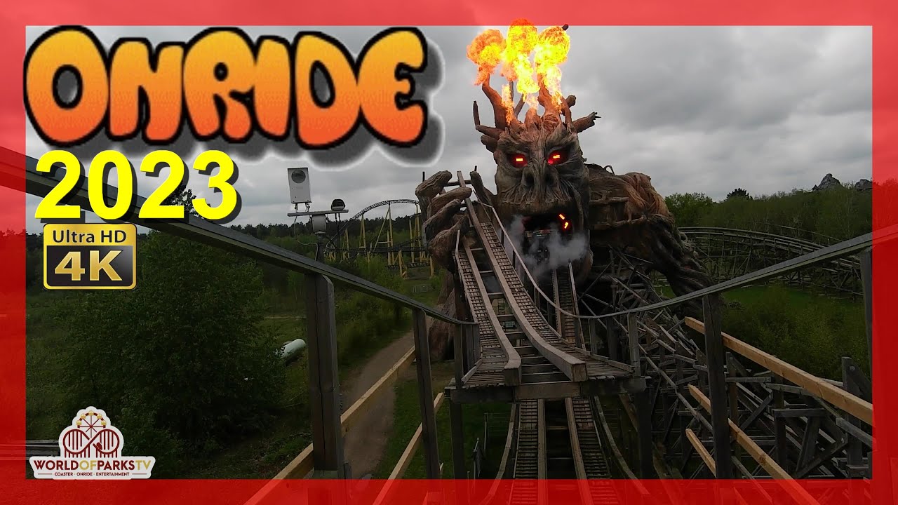 Heide Park Colossos 2023 ON-RIDE POV [Erste Reihe / 1st row Onride ...