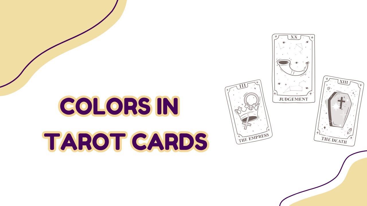 Meaning of Colors in tarot - YouTube