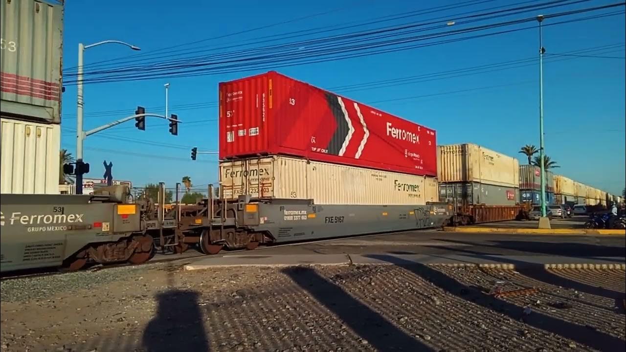 Intermodal norte... FXE 4629, FXE 4094... Palaco ... 8 nov 2022... - YouTube