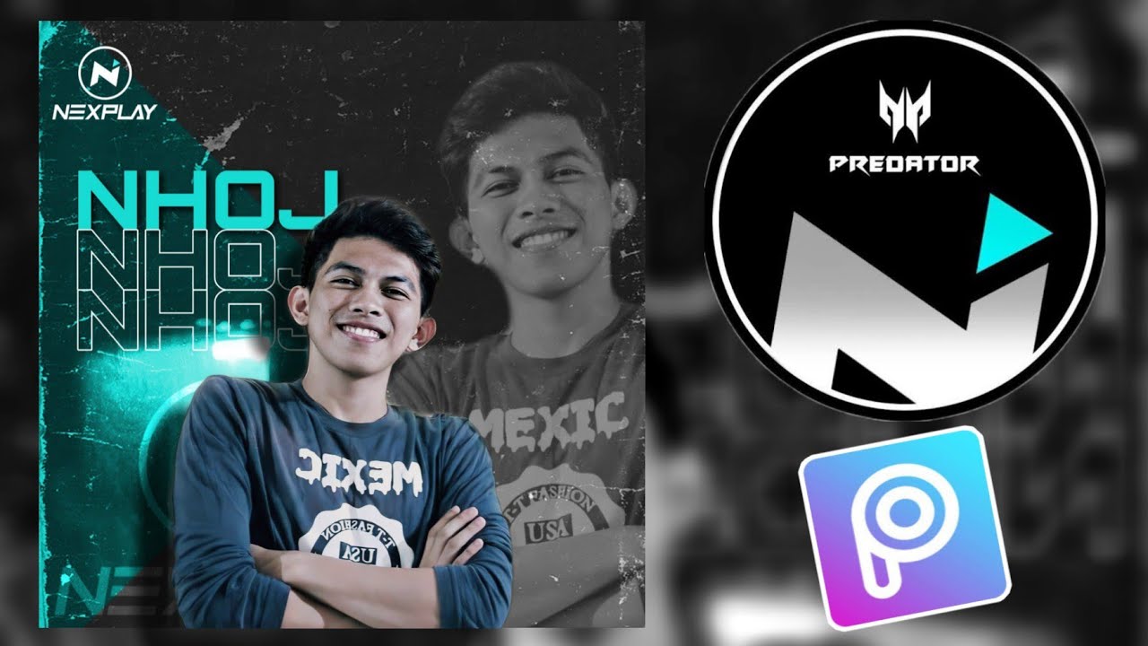 NXP Poster, Editing Tutorial | PicsArt | Nextplay Solid profile, ML ...