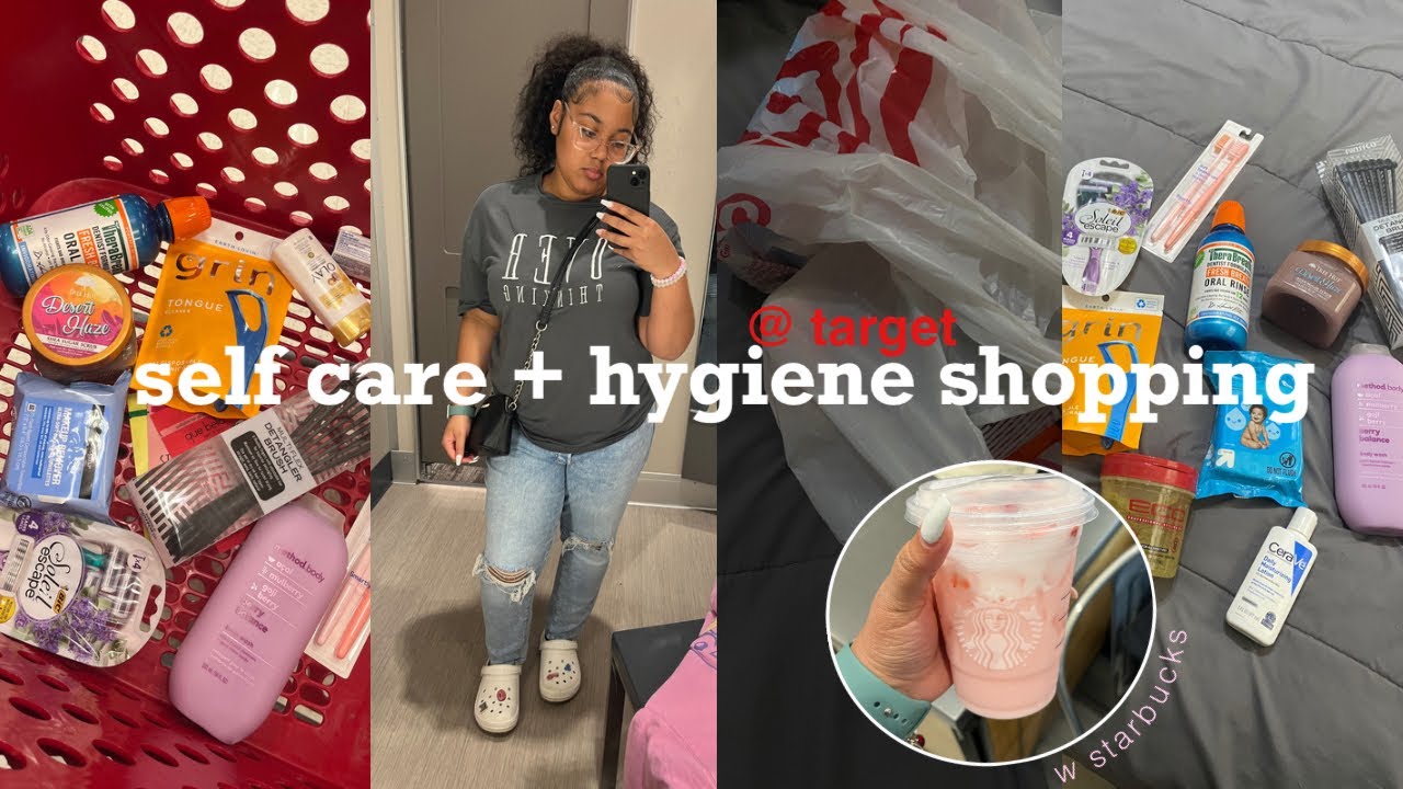 SELF CARE + HYGIENE SHOPPING @ TARGET |trying new hygiene products w ...