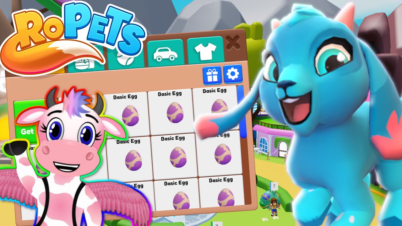 Opening Pet Eggs Till I Get The *NEW* Goat Pet In RoPets! 🐐 Roblox ...