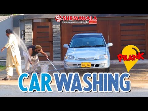 | Car Washing Prank | By Nadir Ali in | P4 Pakao | 2021