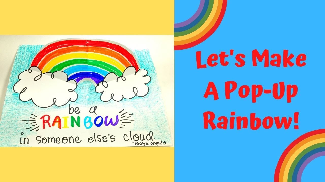 Let's Make a Pop-Up Rainbow! - YouTube