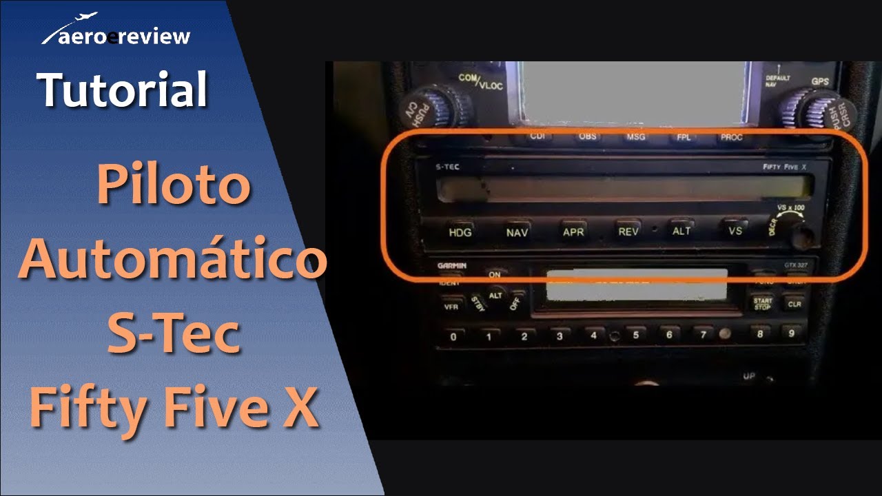 Tutorial - Piloto Automatico S Tec Fifty Five X - YouTube