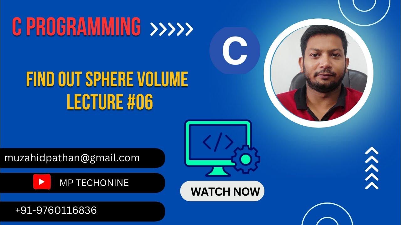 Introduction | Sphere| Volume | Lecture 06 #sphere #maths #programming #coding - YouTube