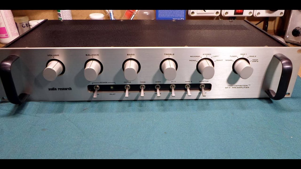 Audio Research SP4 Завершення робот по ремонту і відновленню. - YouTube
