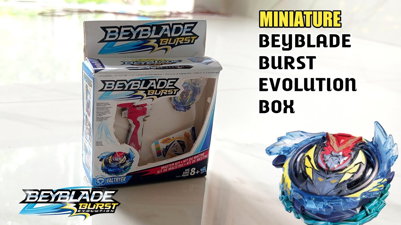 How to make miniature Beyblade burst box with cardboard / beyblade ...