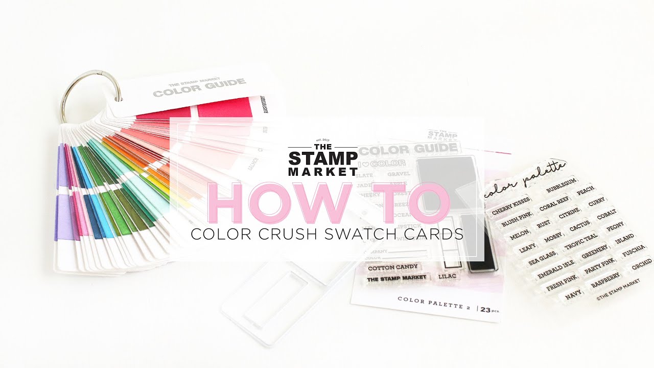 SWATCH CARD HOW TO - YouTube