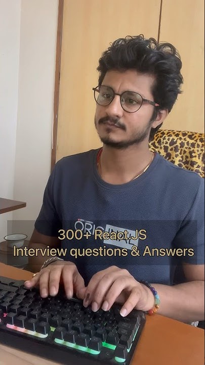 300+ React.js interview questions & answers 😍🤩 #reactjs #interviewquestions #interview # ...