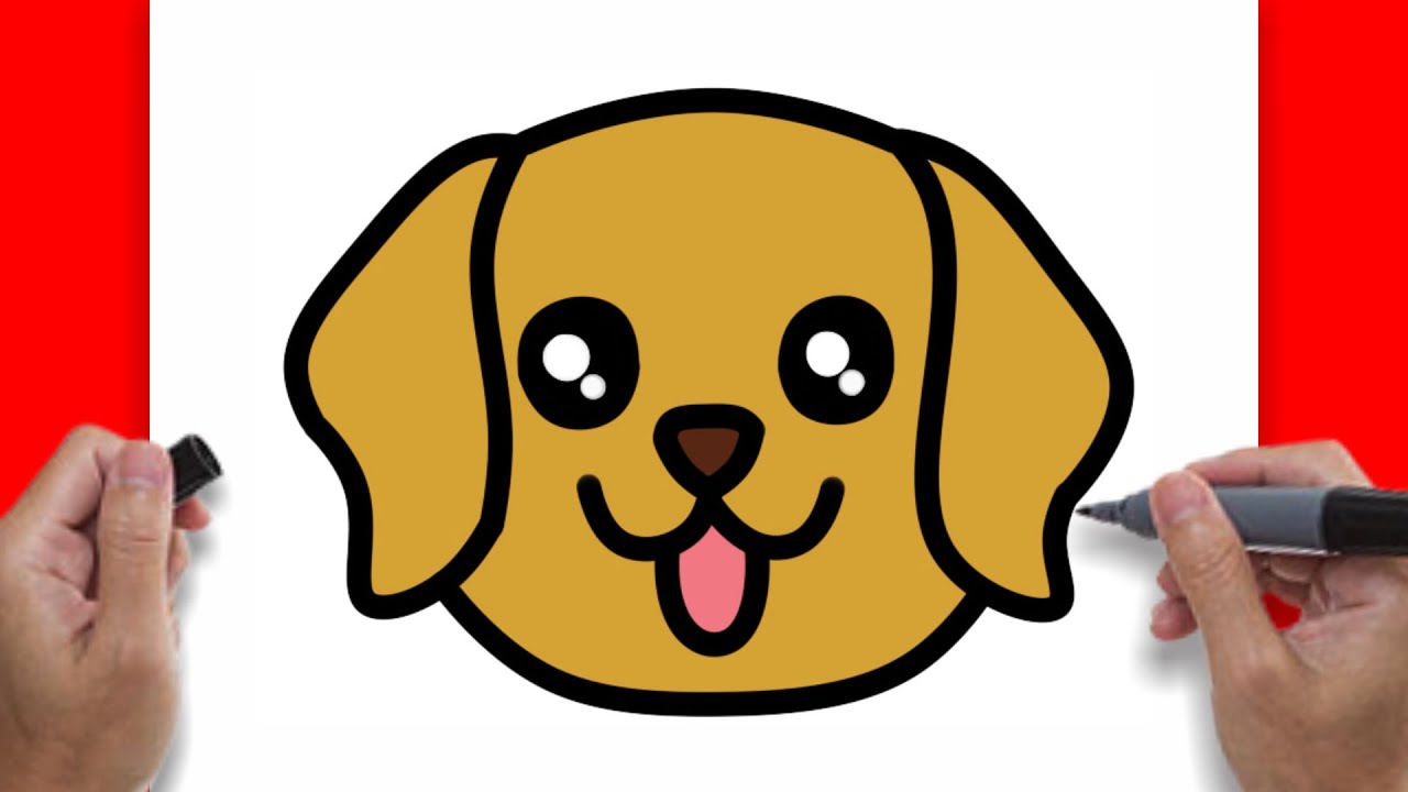 HOW TO DRAW A DOG | CUTE DRAWING STEP BY STEP - YouTube