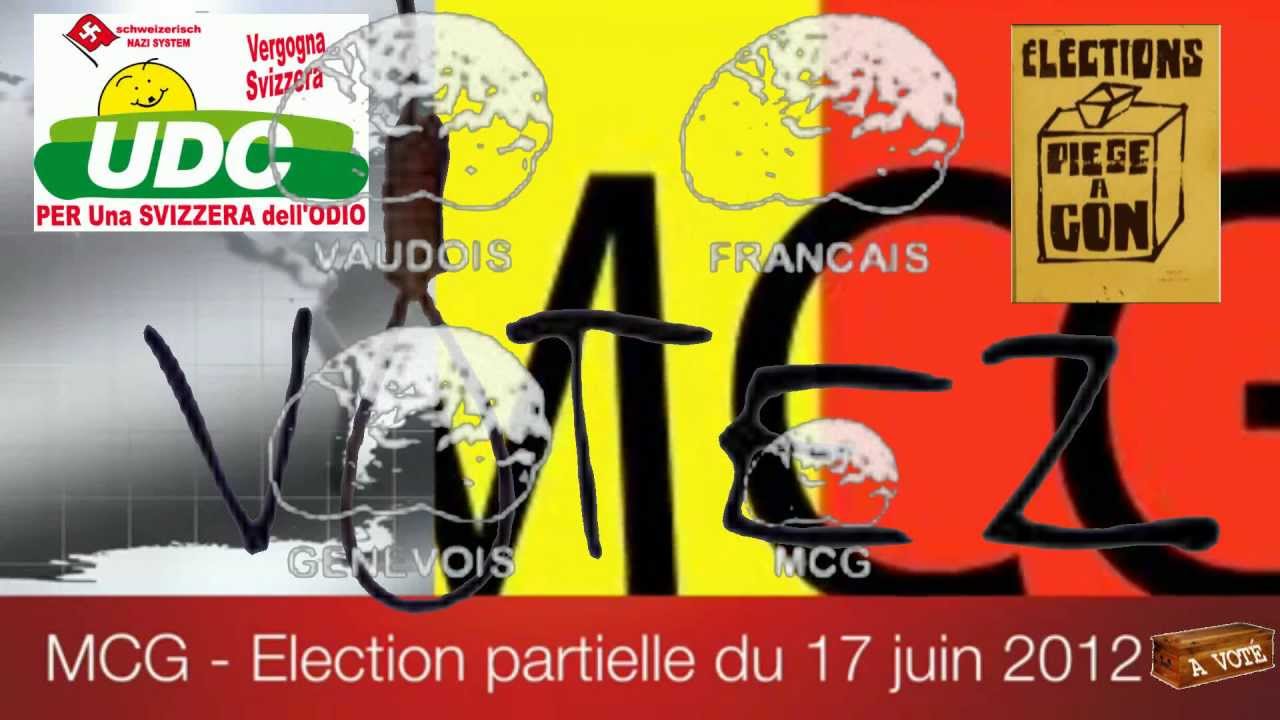 Votation du 17 juin 2012 UDC MCG PLEIN DE HAINE DANS LES AFFICHES - YouTube