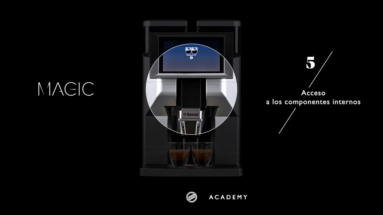 Saeco Academy – Magic #5: acceso a los componentes internos - YouTube