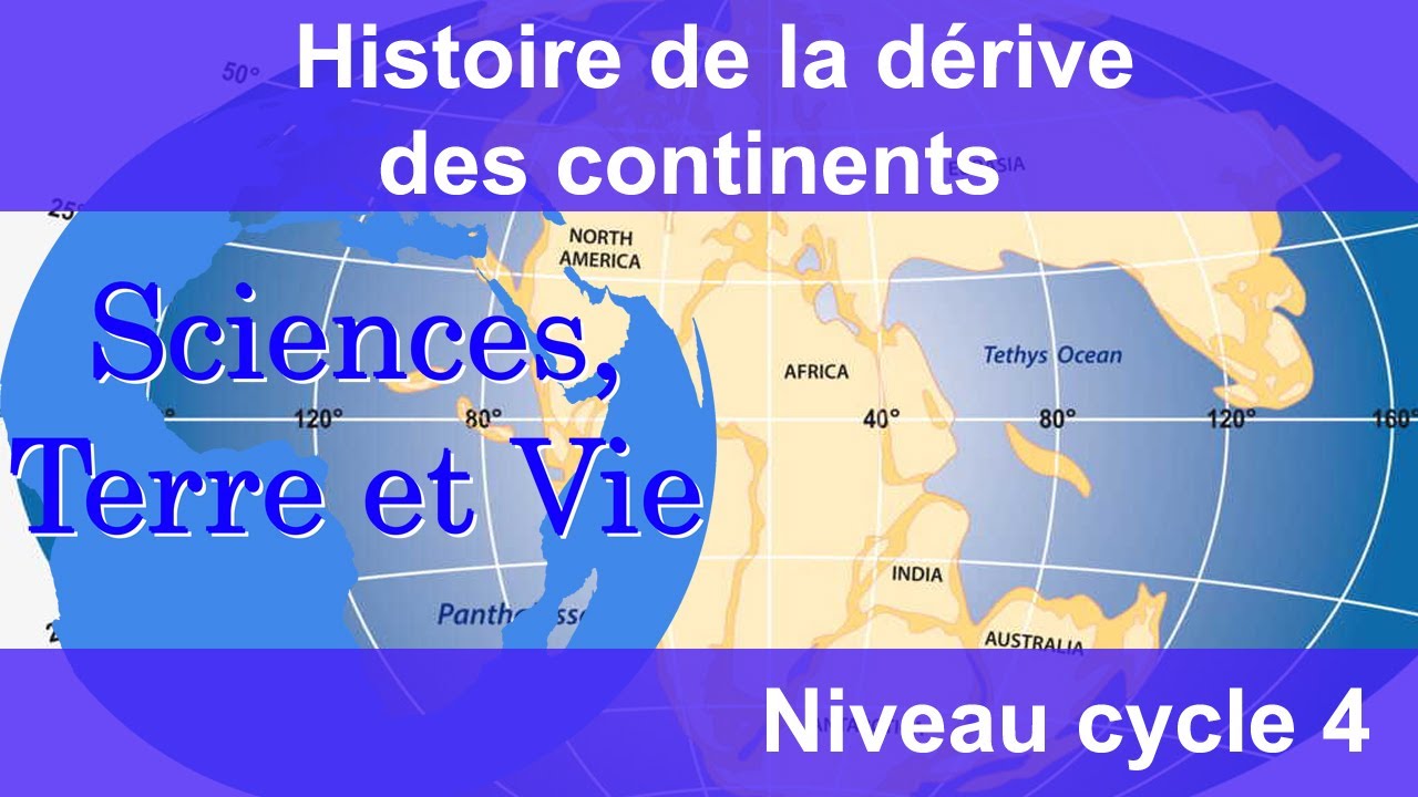 Histoire de la dérive des continents - YouTube