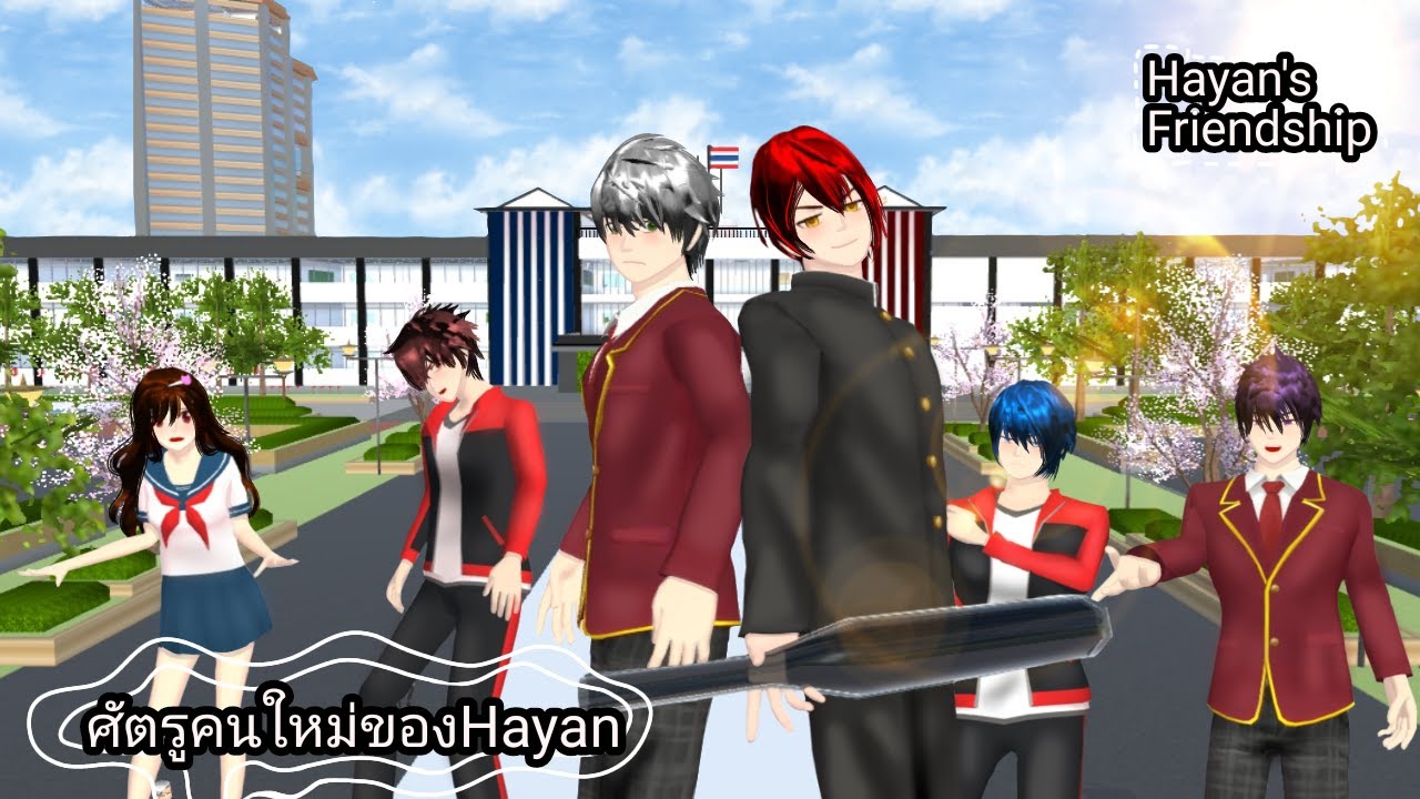 Hayan's Friendship #3 [Hayan's new enemy] || SAKURA SCHOOL SIMULATOR ...