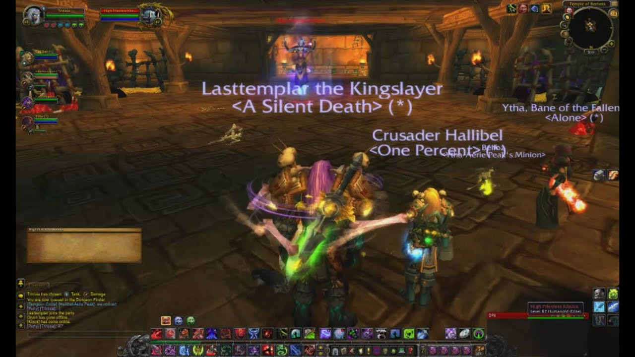 World of Warcraft: High Priestess Kil'nara 4.1 heroic guide Zul Gurub ...