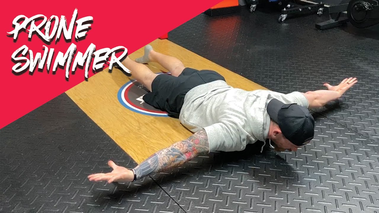 Work on Your Shoulder Health: Prone Swimmer - YouTube