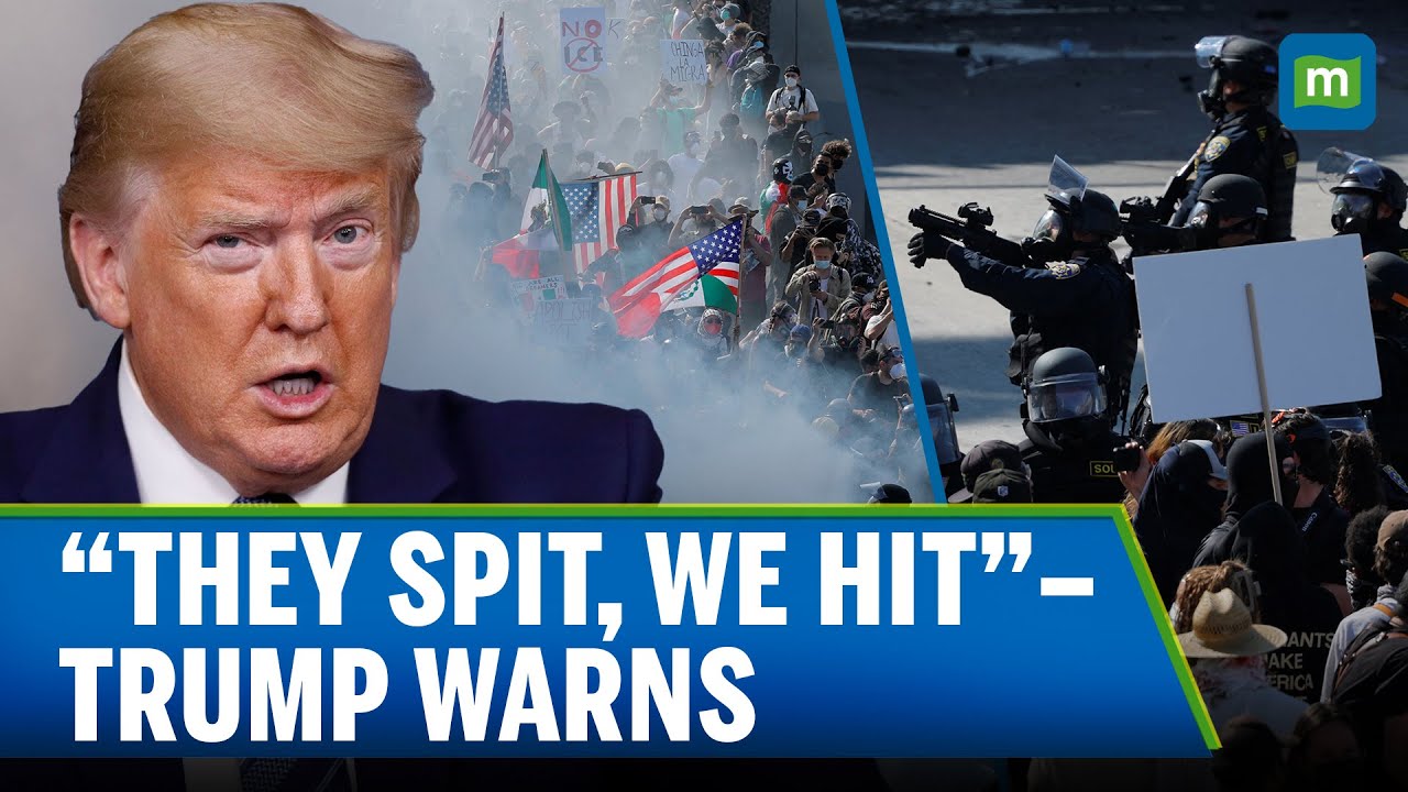 Trump on LA Protests: “They Spit, We Hit” | Tensions Escalate Over ...