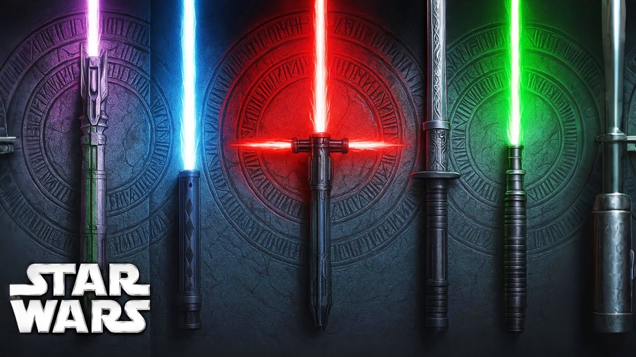 2 Hours | STAR WARS LORE | Rarest and Strangest Lightsabers in the ...