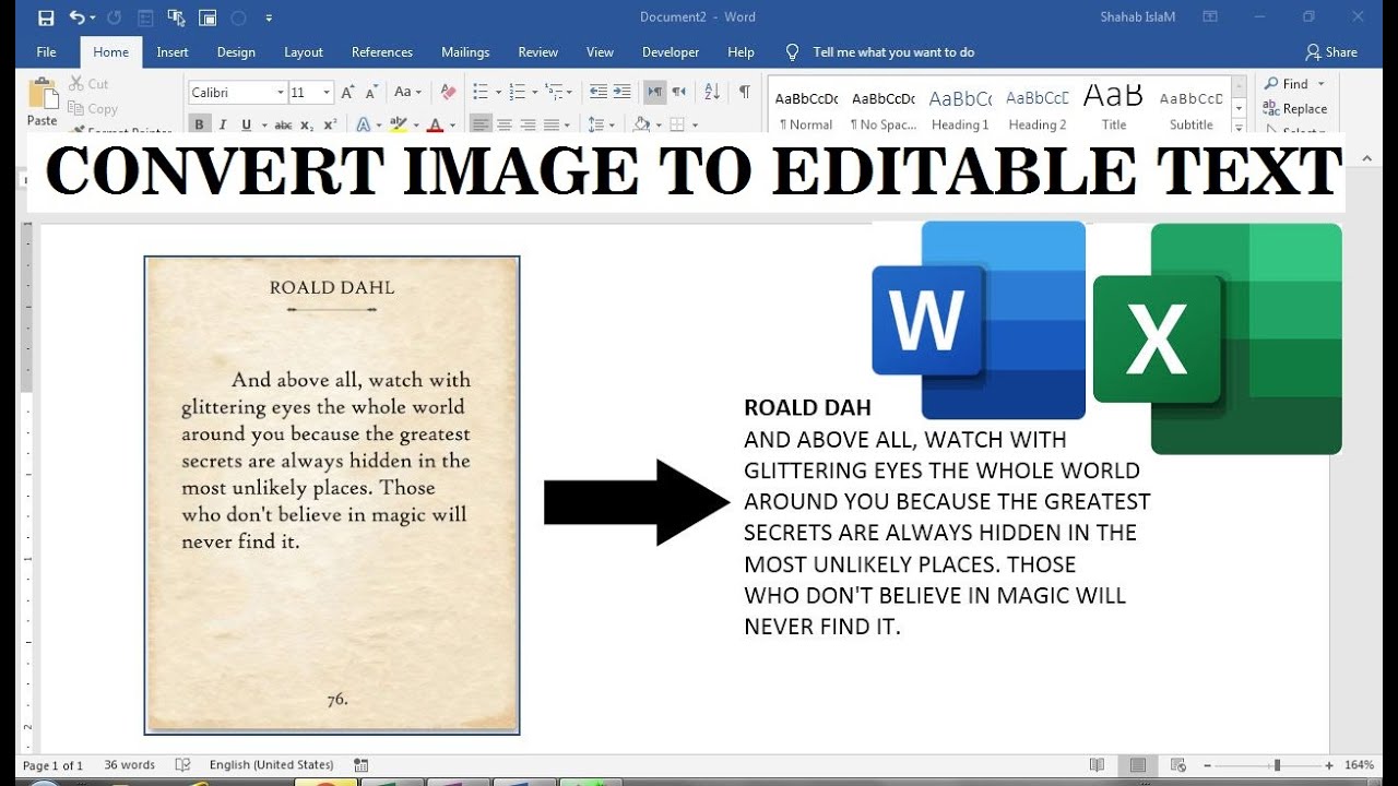 Convert Image To Text Microsoft Word YouTube Convert Image To Text Microsoft Word YouTube