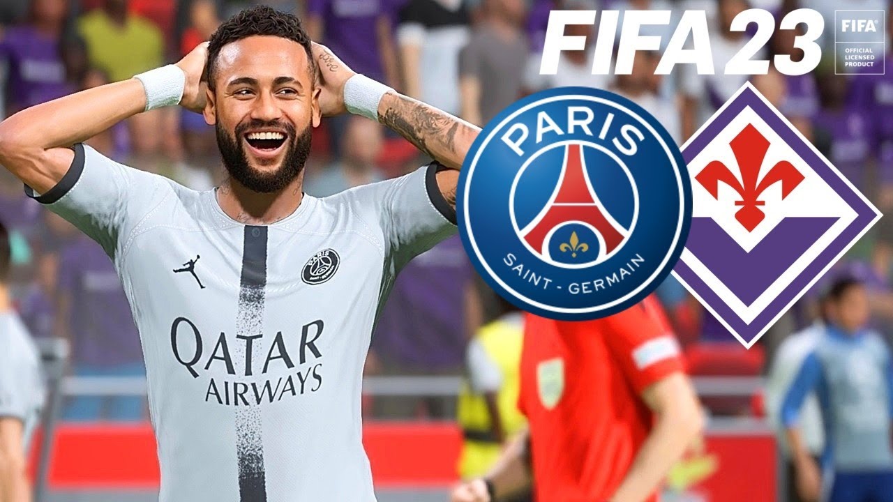 PSG - FIORENTINA // FIFA 23 Realistic Gameplay & Graphics MOD - YouTube